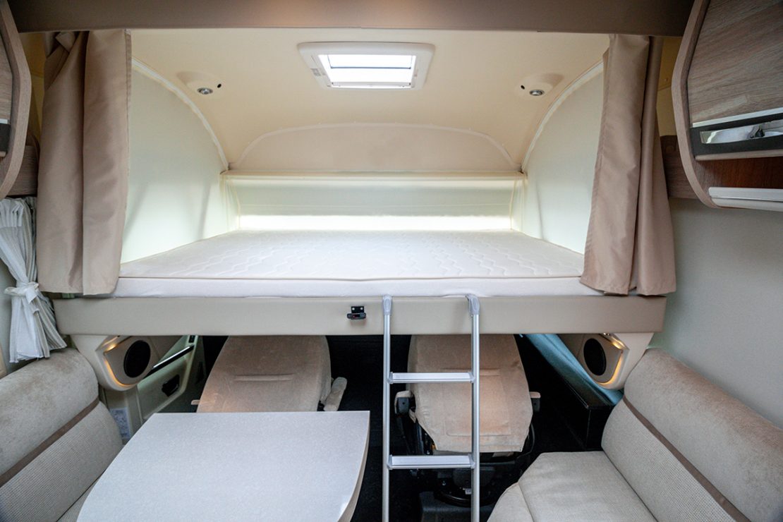 Buyers Guide to Motorhome's Bed Layouts | Oaktree Motorhomes